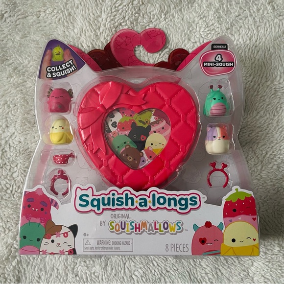Squishmallows | Toys | Squish A Longs Original Squishmallows 8 Pieces ...